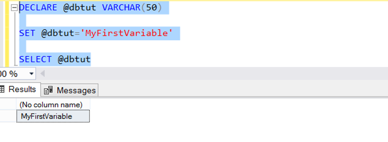 Declare Variables In SQL Server TSQL Database Tutorials