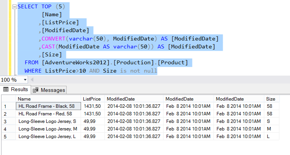 Sql Server Multiple Ways To Convert Datetime Varchar T How Date Stack 